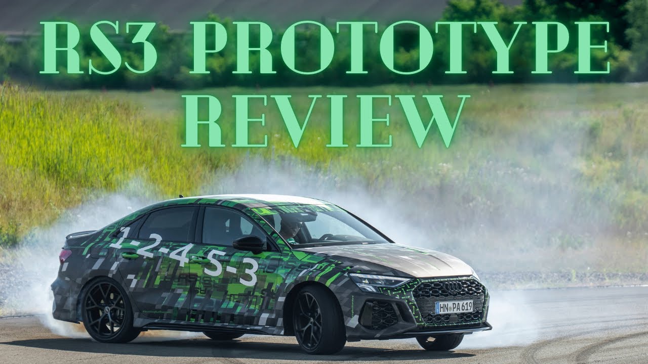 2022 Audi RS3 Prototype SEDAN quick REVIEW/ exterior and Drift Mode ...