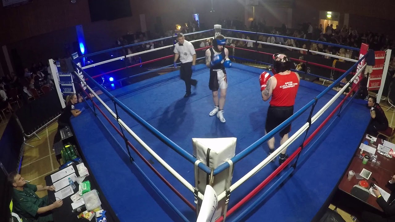 Ultra White Collar Boxing | Darlington | Mick Murphy VS David Spratt ...