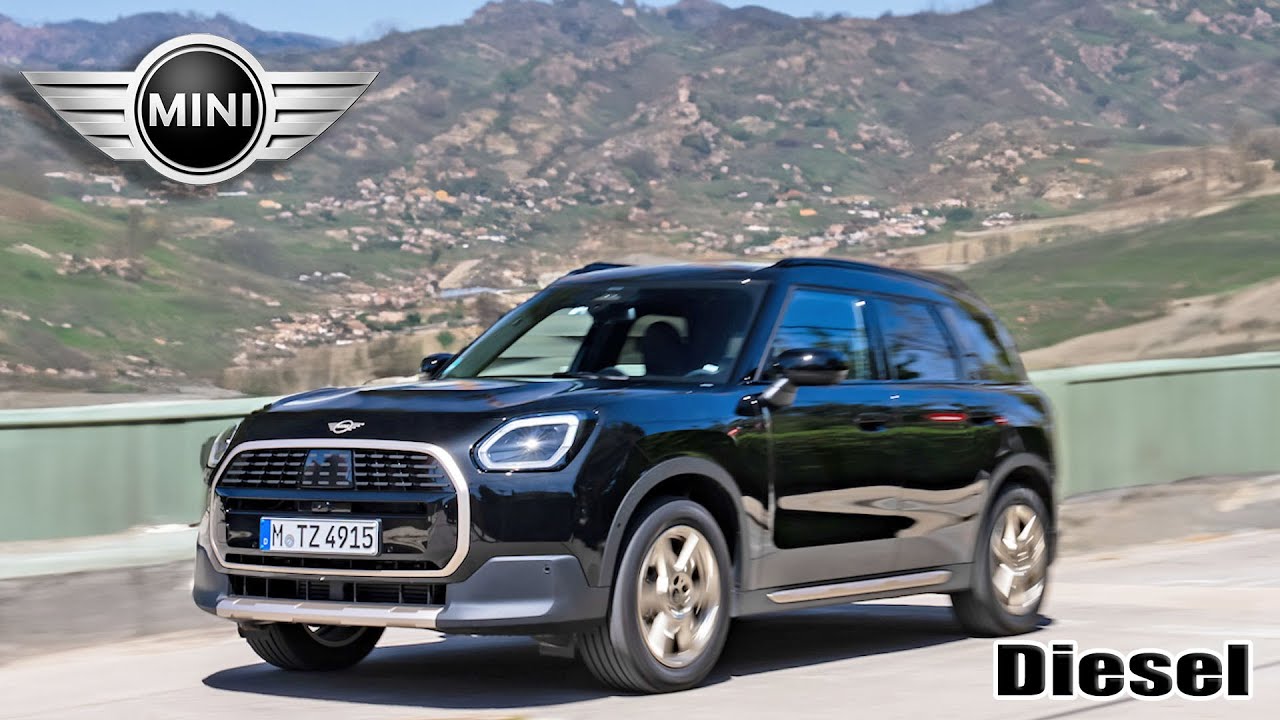 MINI Countryman D / 48-volt mild hybrid technology, diesel - YouTube