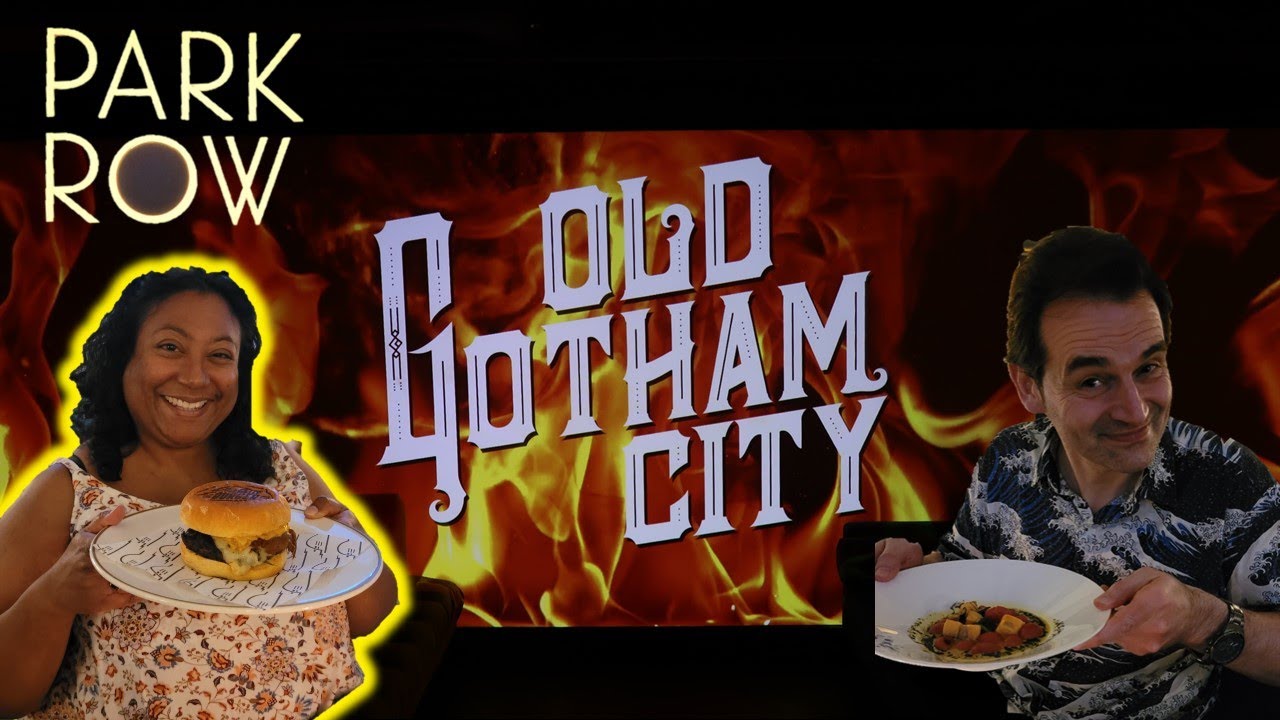 Park Row Batman themed Restaurant - Michelin 2023 - YouTube