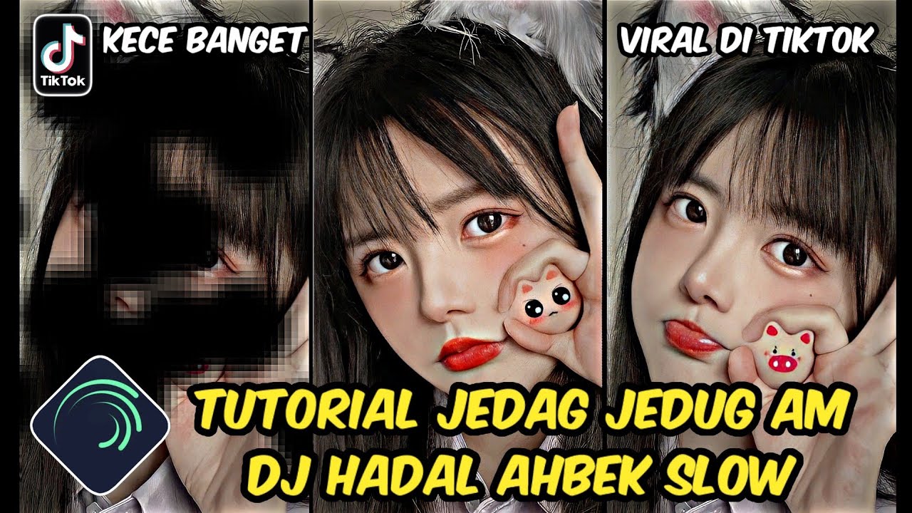 Tutorial Jedag Jedug Alight Motion Dj Hafal Ahbek Slow Youtube