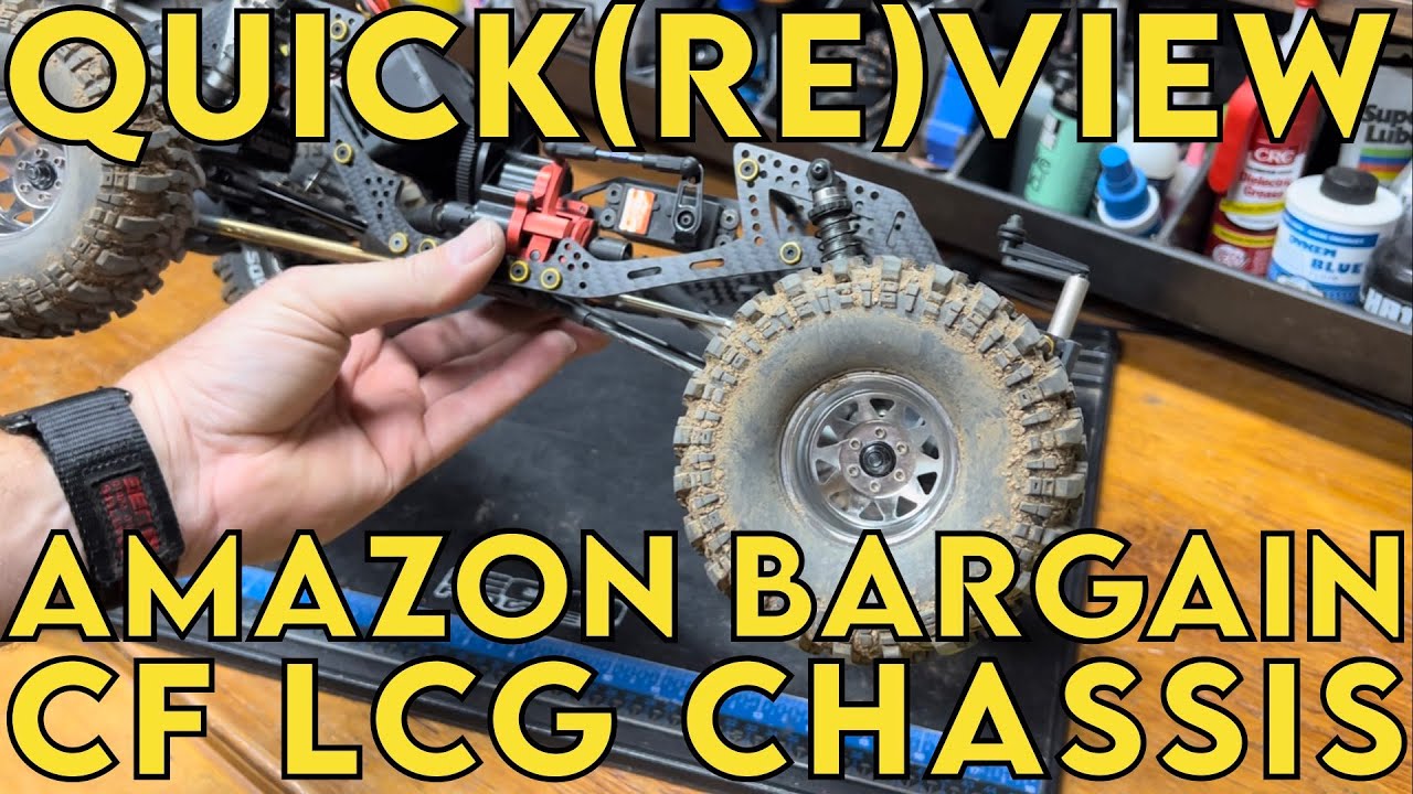 Crawler Canyon Quick(re)view: Amazon Bargain carbon fiber LCG chassis ...
