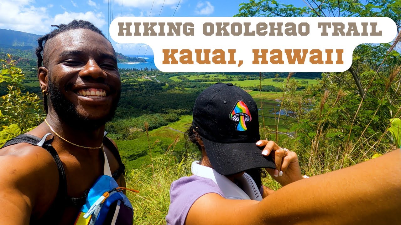 Hawaii Vlog: The Okolehao Trail Seeing Hanalei Bay and the Napali Coast ...