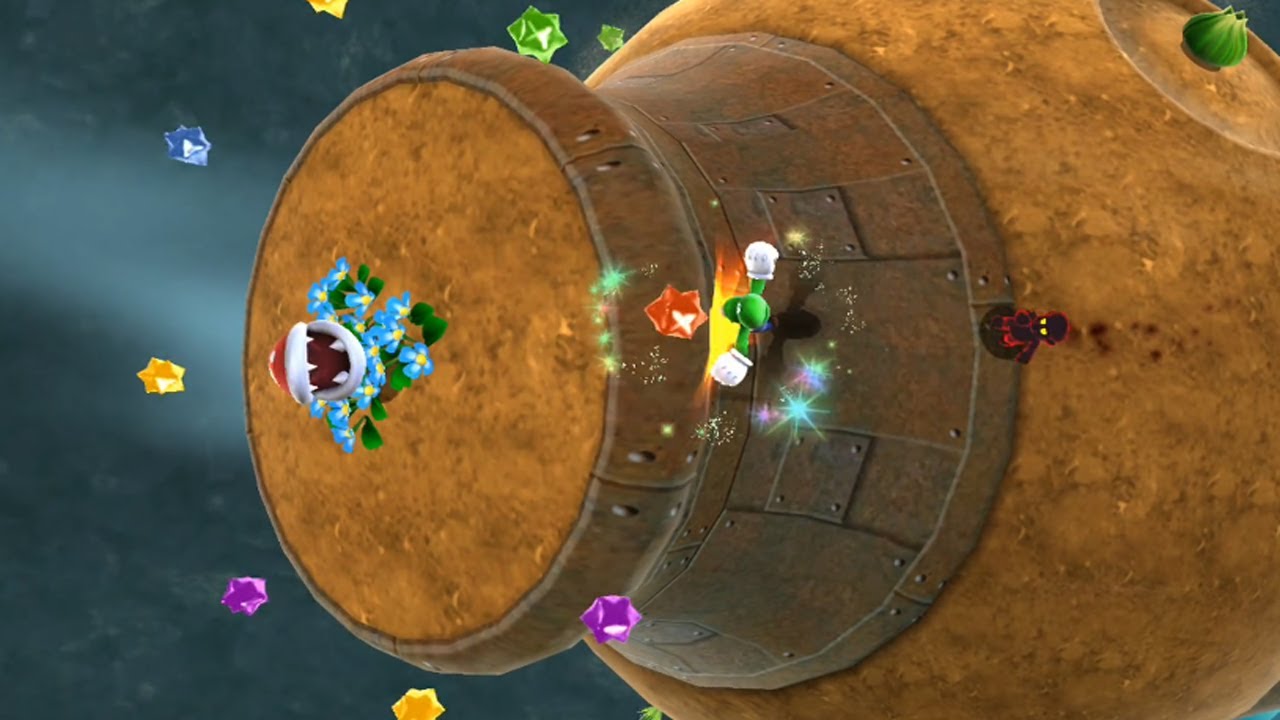 SMG2: Spin Dig 2 from the start to the pipe 0xA - YouTube