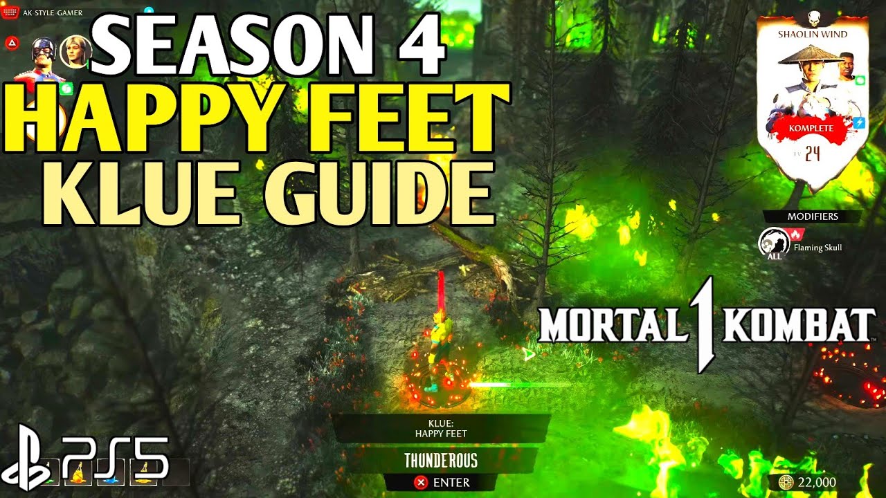 Living Forest Happy Feet Klue MORTAL KOMBAT 1 Invasion Season 4 Klue ...