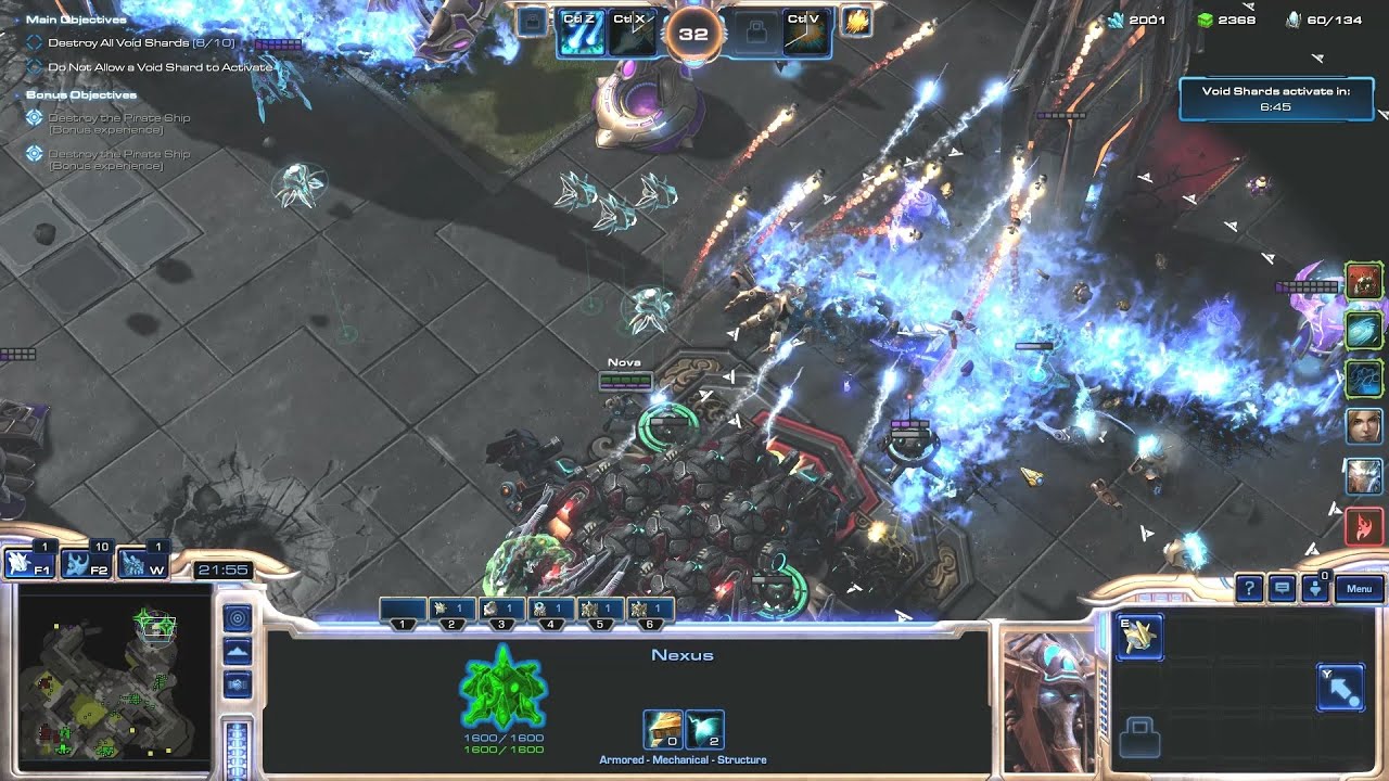 SC2 Co-Op Rifts to Korhal "Urban Warfare" Karax Play [Prestige ...