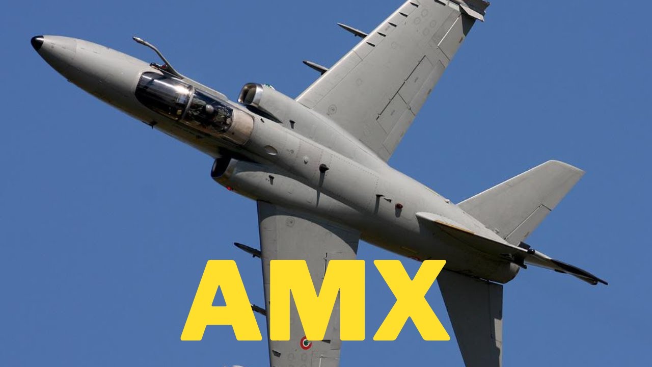 AMX International AMX l Ground-Attack Aircraft l Italy and Brazil - YouTube