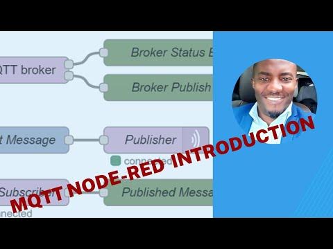 NODE-RED MQTT, exemple simple - YouTube