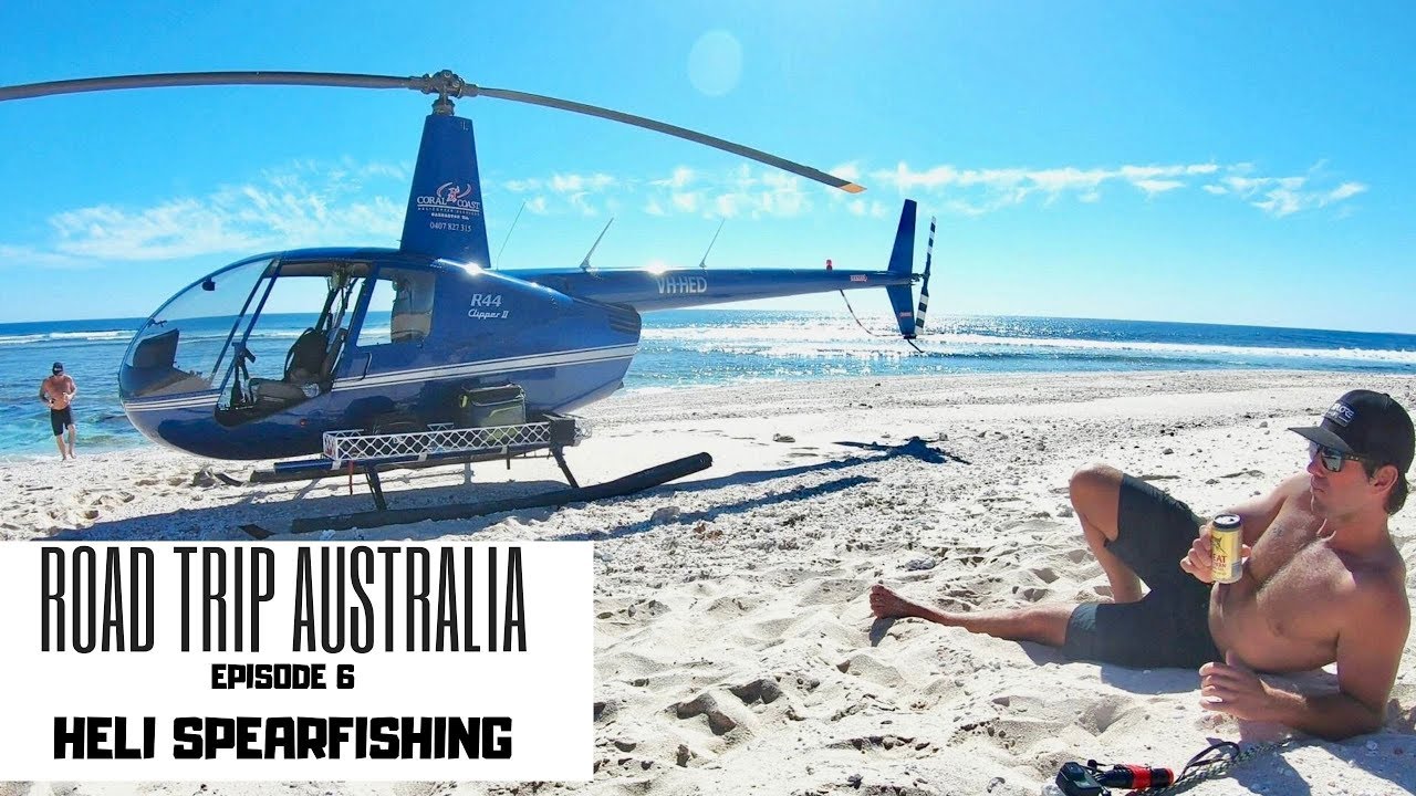 HELICOPTER SPEAR FISHING | | CRAYFISH DIVING | THE MOST EPIC DAY EVER ...