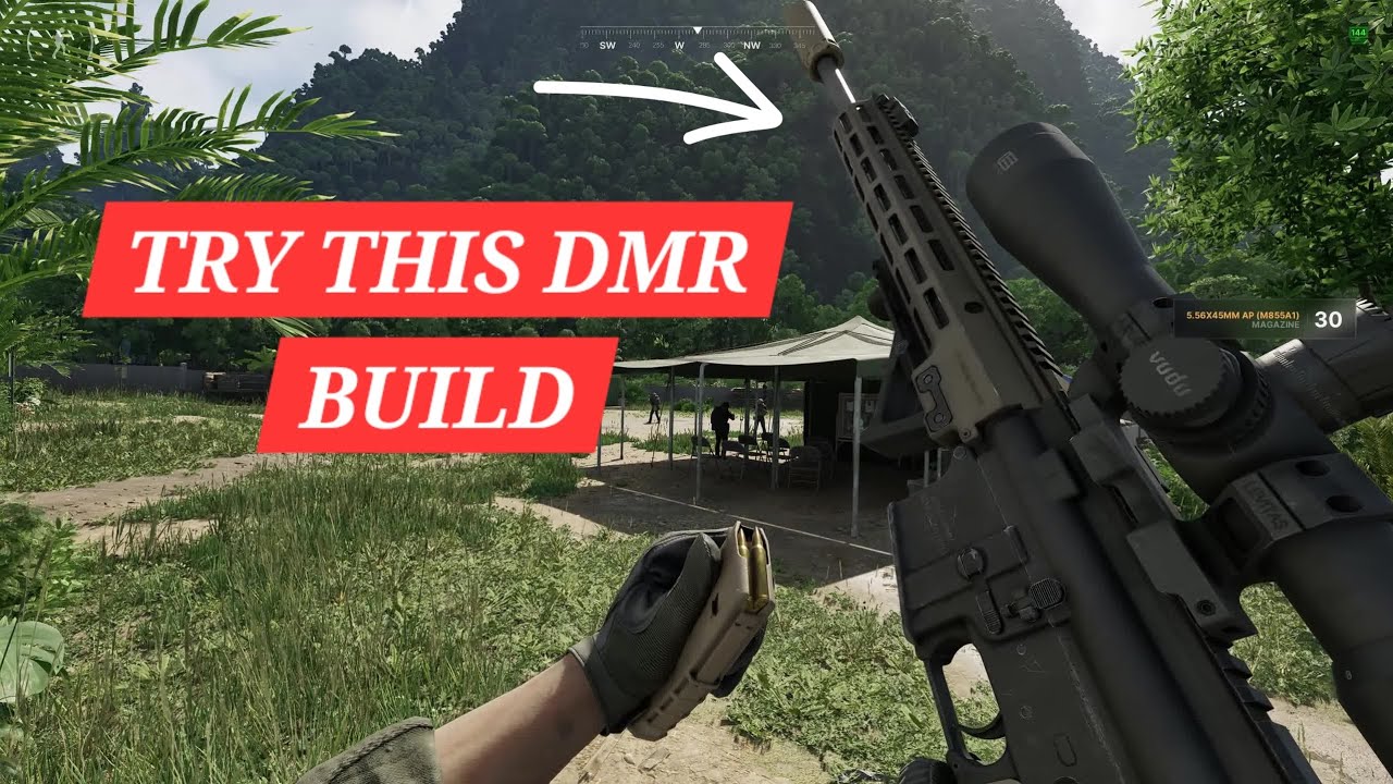 Gray Zone Warfare | My CQ A1 DMR Build - YouTube