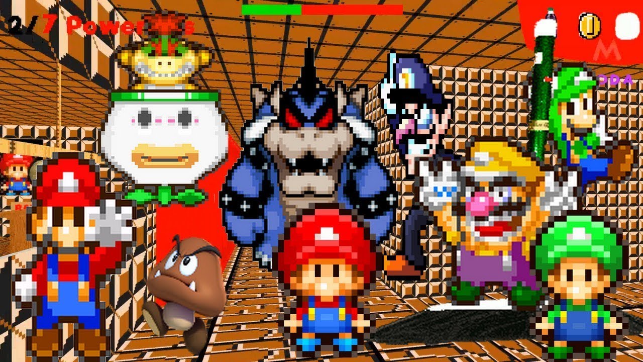 Mario's Basics In Saving The Princess - Baldi's Basics V1.4.3 Mod - YouTube