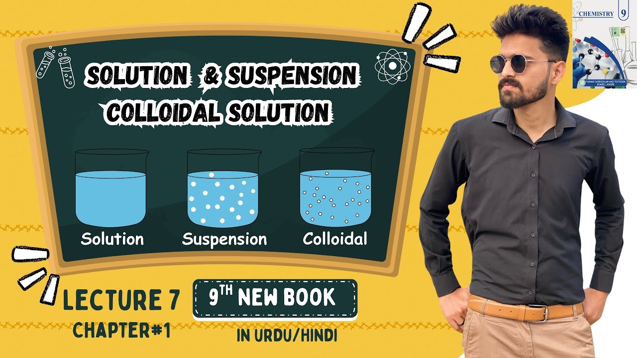 Solution, Colloidal Solution and Suspension || Class 9th Chemistry New ...