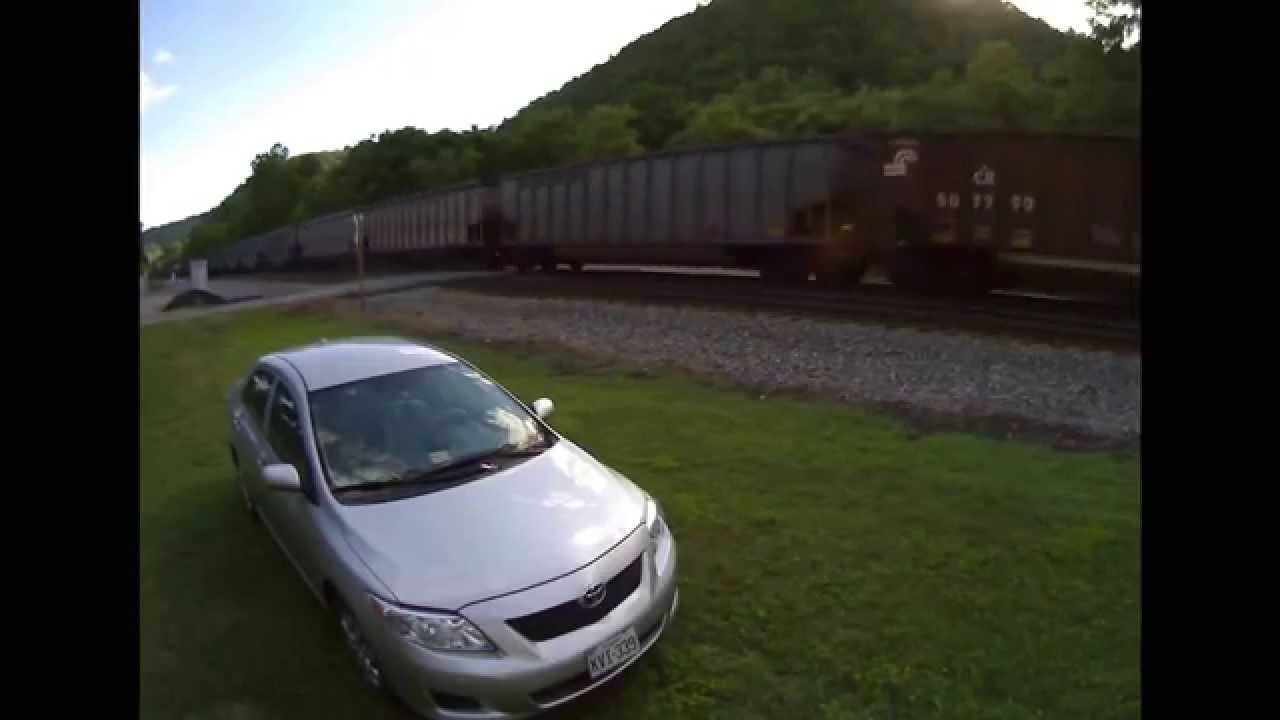 KCS Southern Belle Leads WB NS Coal Drag - YouTube