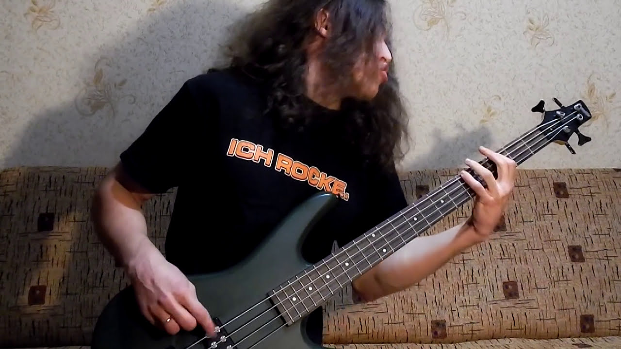 Metallica Fuel bass cover (tabs in description) - YouTube