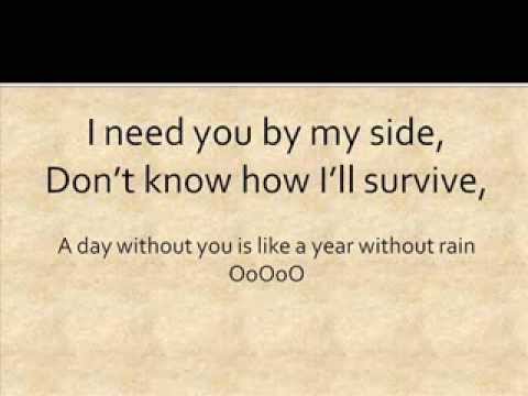 A year without rain - Leona Lewis (Lyrics)