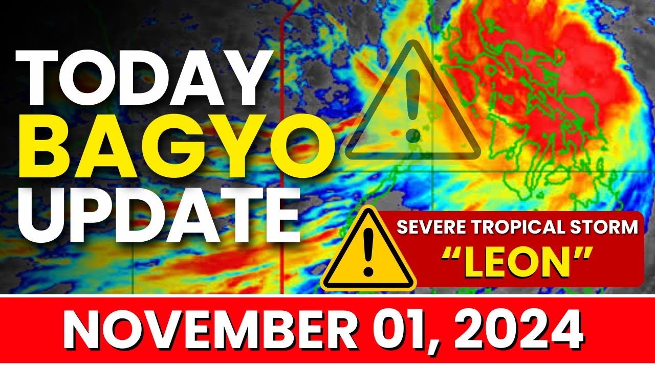 Today Bagyo Update November 01, 2024 | Low Pressure Area in the ...