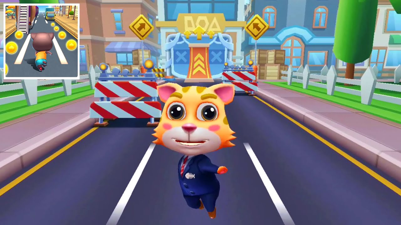 Cat Runner - All Level Gameplay Android,iOS - NEW APK GIGA UPDATE - YouTube