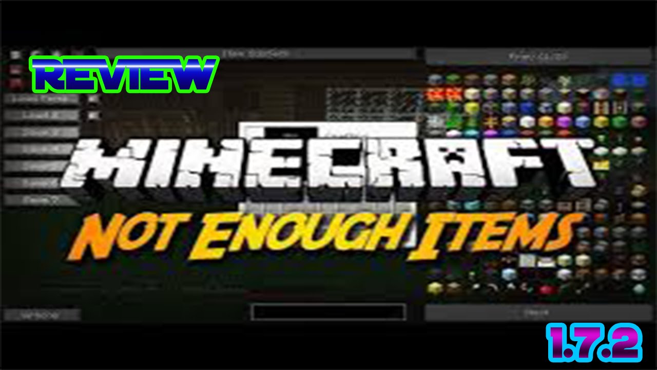 NOT ENOUGH ITEMS MOD (NEI) MINECRAFT 1.7.2 REVIEW ESPAÑOL - YouTube
