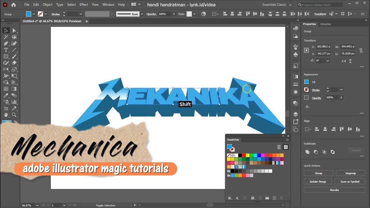 Mechanica 3D - Adobe Illustrator Magic Tutorials - YouTube