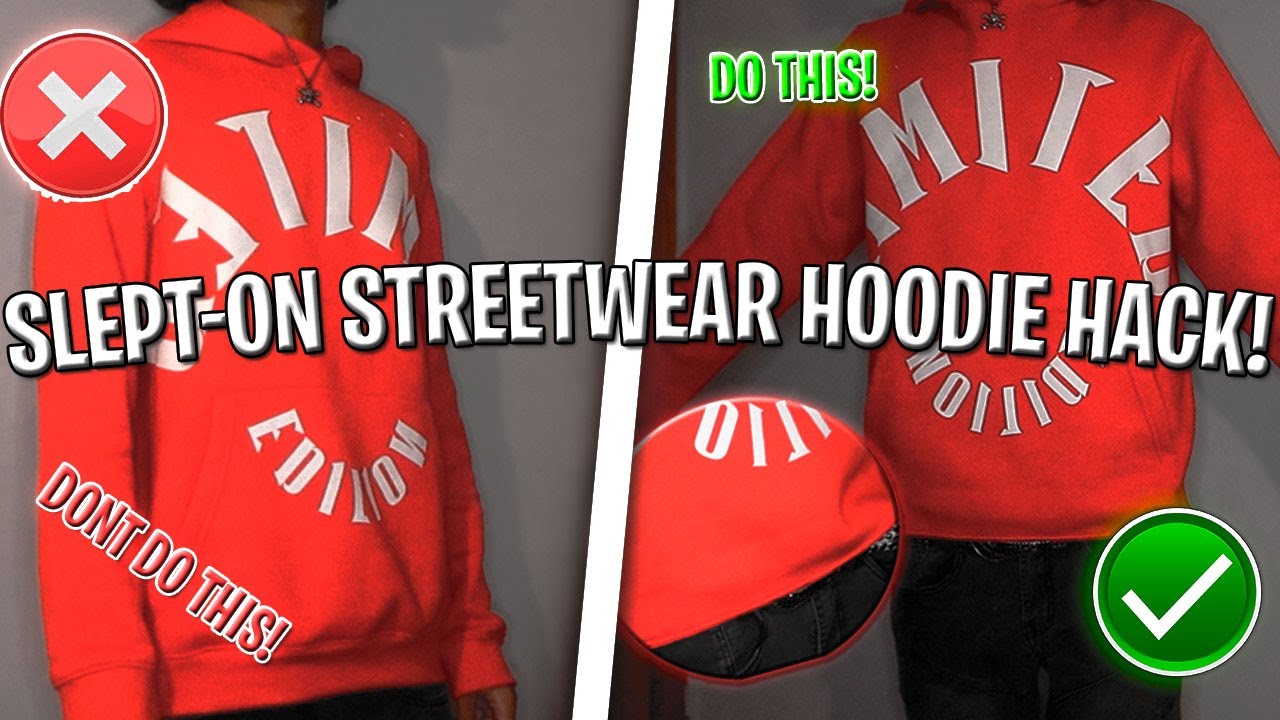 The MOST Slept-On Streetwear Hack! DO THIS To Your Hoodies NOW! - YouTube
