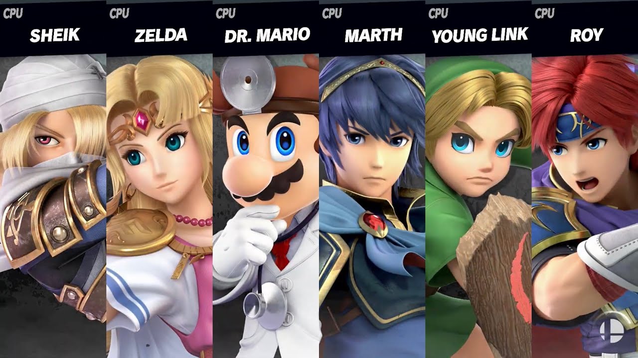 Super Smash Bros. Ultimate - Favorite Smash Melee Fighters - YouTube