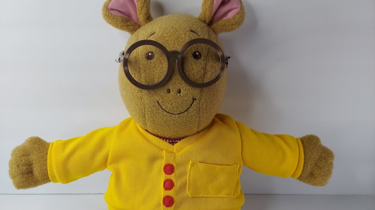 Vintage 1996 Arthur Plush Toy, Playskool. Good Working Condition. - YouTube