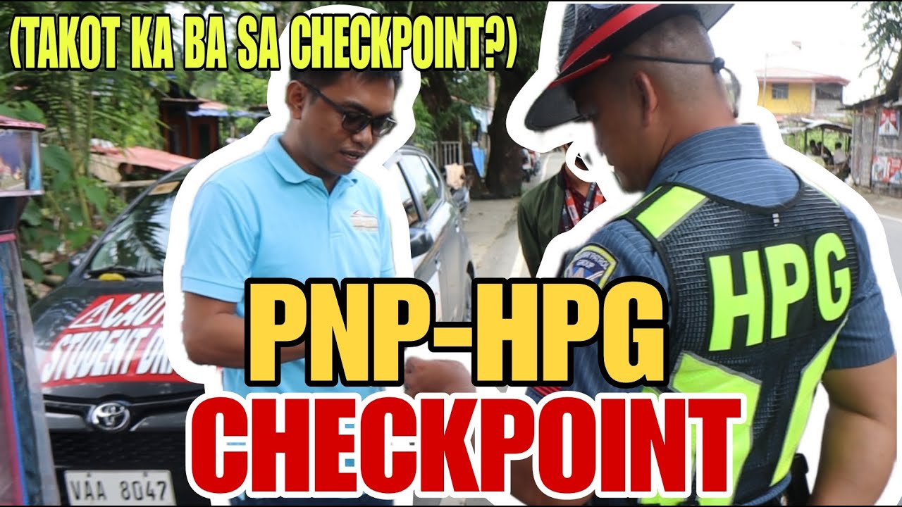 KAMASA, Takot Ka Ba Sa Checkpoint? PNP-HPG Occidental Mindoro in Action ...