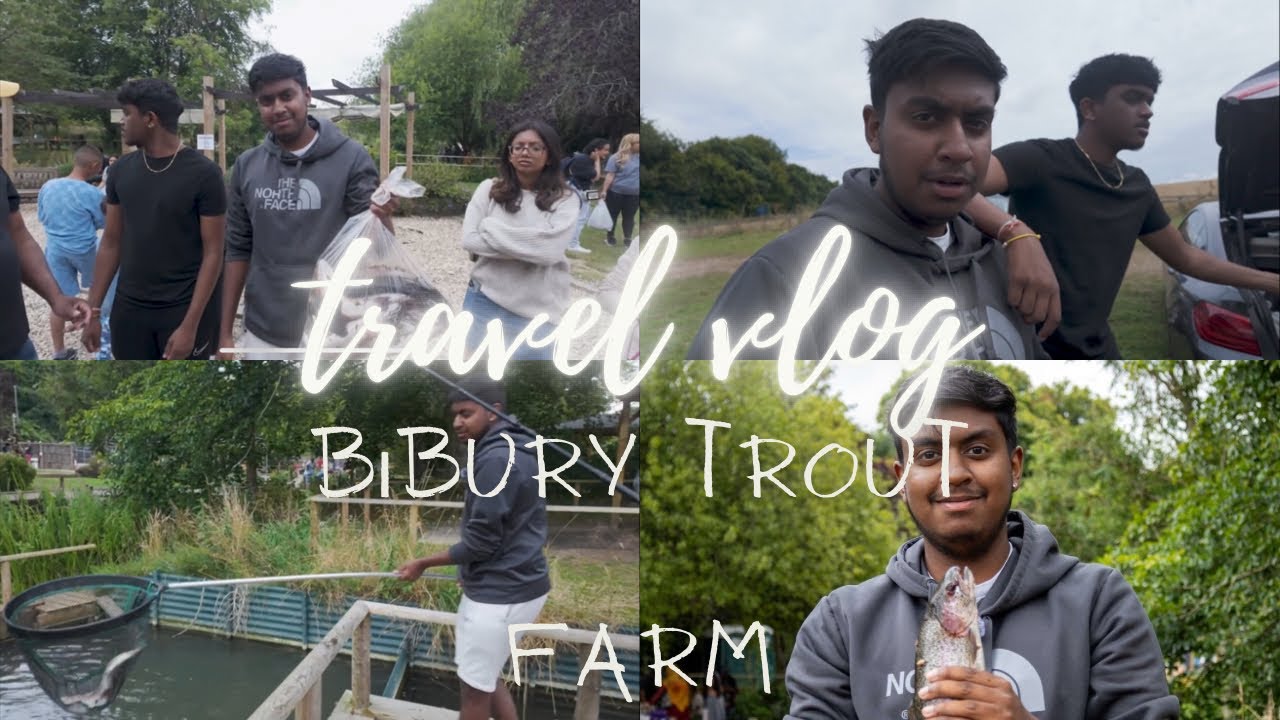 FISHING at Bibury Trout Farm - YouTube