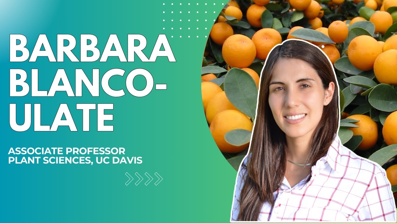 Barbara Blanco-Ulate | The Postharvest Network - YouTube