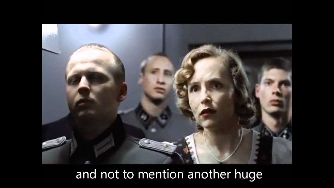 Hitler reacts to U.S Marines with SS flag - YouTube