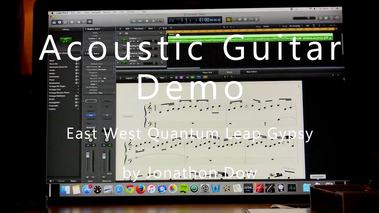 EWQL Gypsy Guitar Demo - YouTube