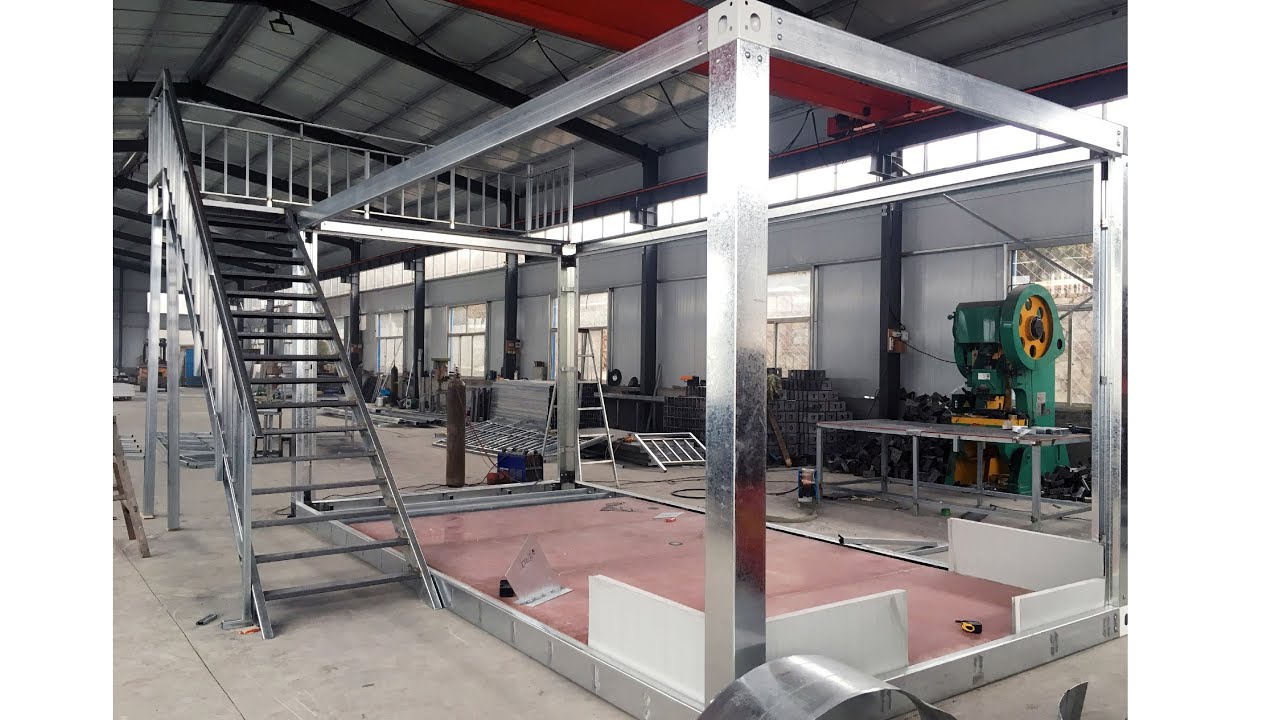 container house 20ft iso flat pack open shipping container frame price ...