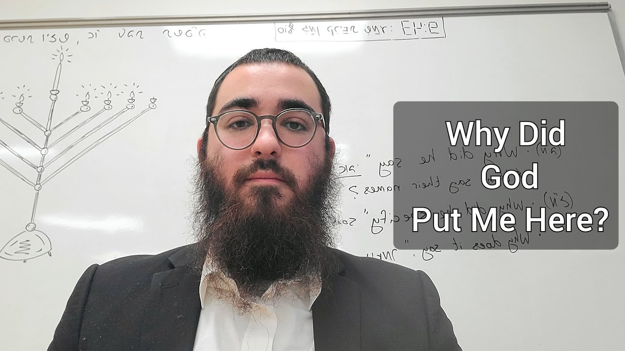 Why Did God Put Me Here? - YouTube