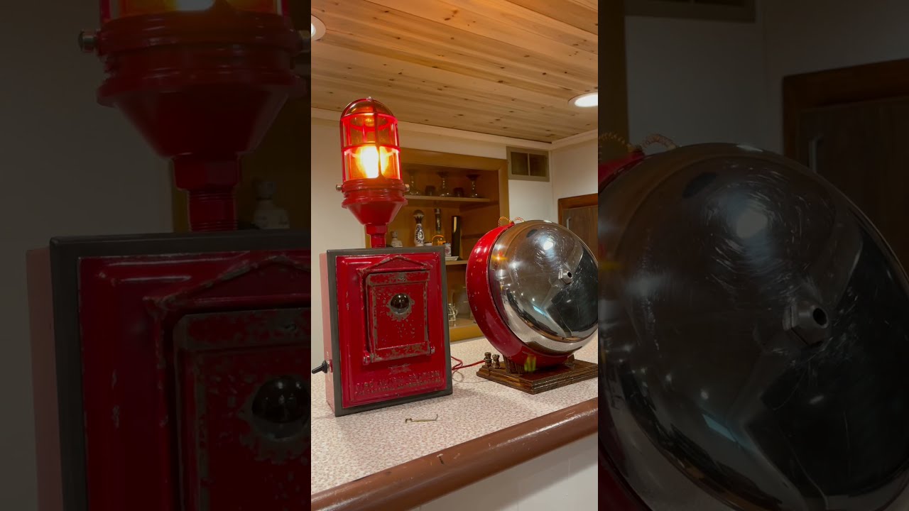 Gamewell Fire Alarm (Vitaguard) and Gamewell 10” Bell. - YouTube