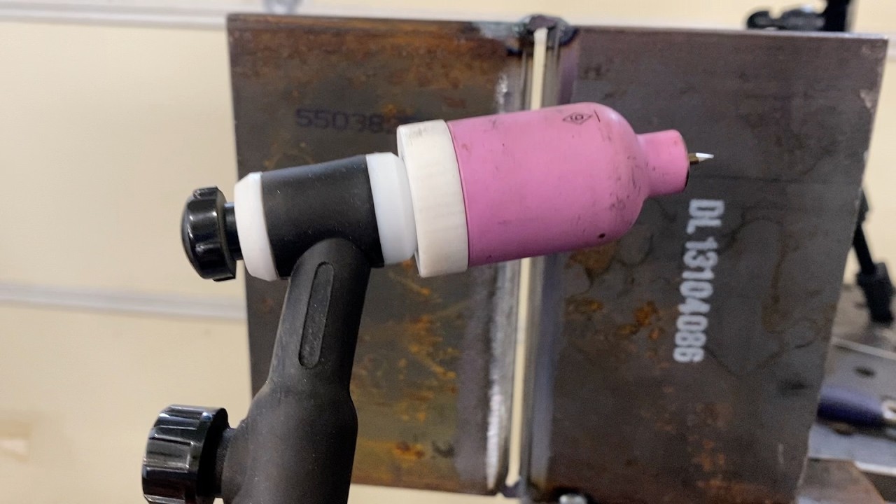 TIG Welding a 3g Test Cover Pass - YouTube