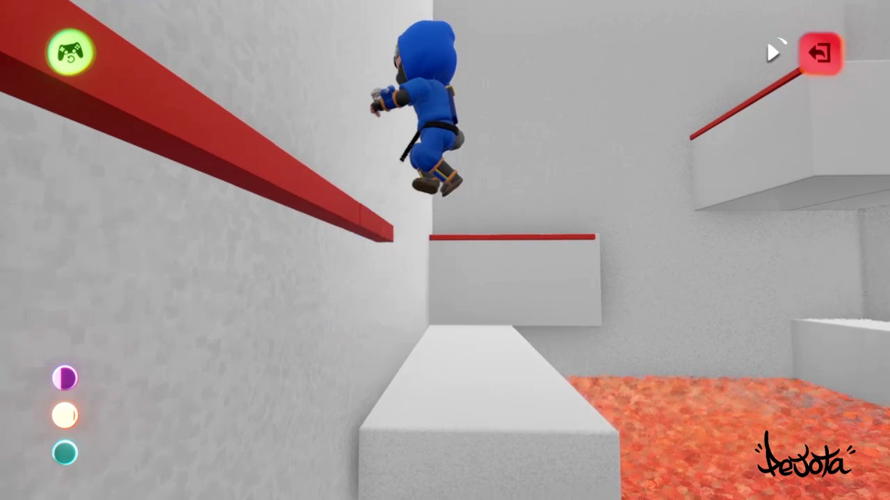 Chibi Ninja: Ledge grab, ledge movement, and ledge jump - DREAMS PS4 ...