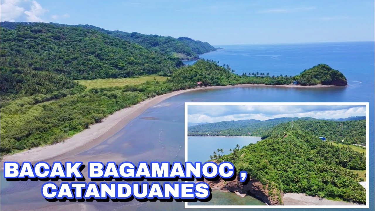 DRONE SHOT BACAK BAGAMANOC , CATANDUANES - YouTube