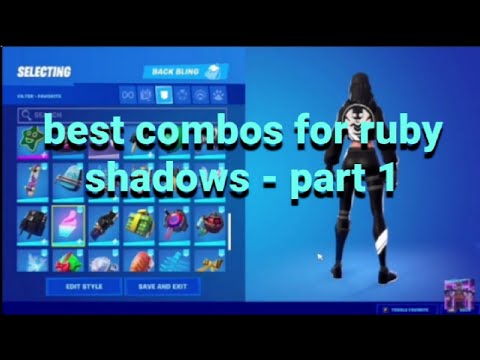 best ruby shadows combos | part 1 - YouTube