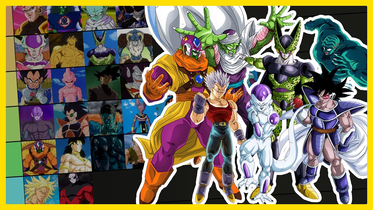 Ranking every MAJOR Dragon Ball villain - YouTube