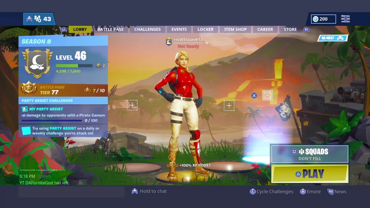 Fortnite laguna skin gameplay - YouTube