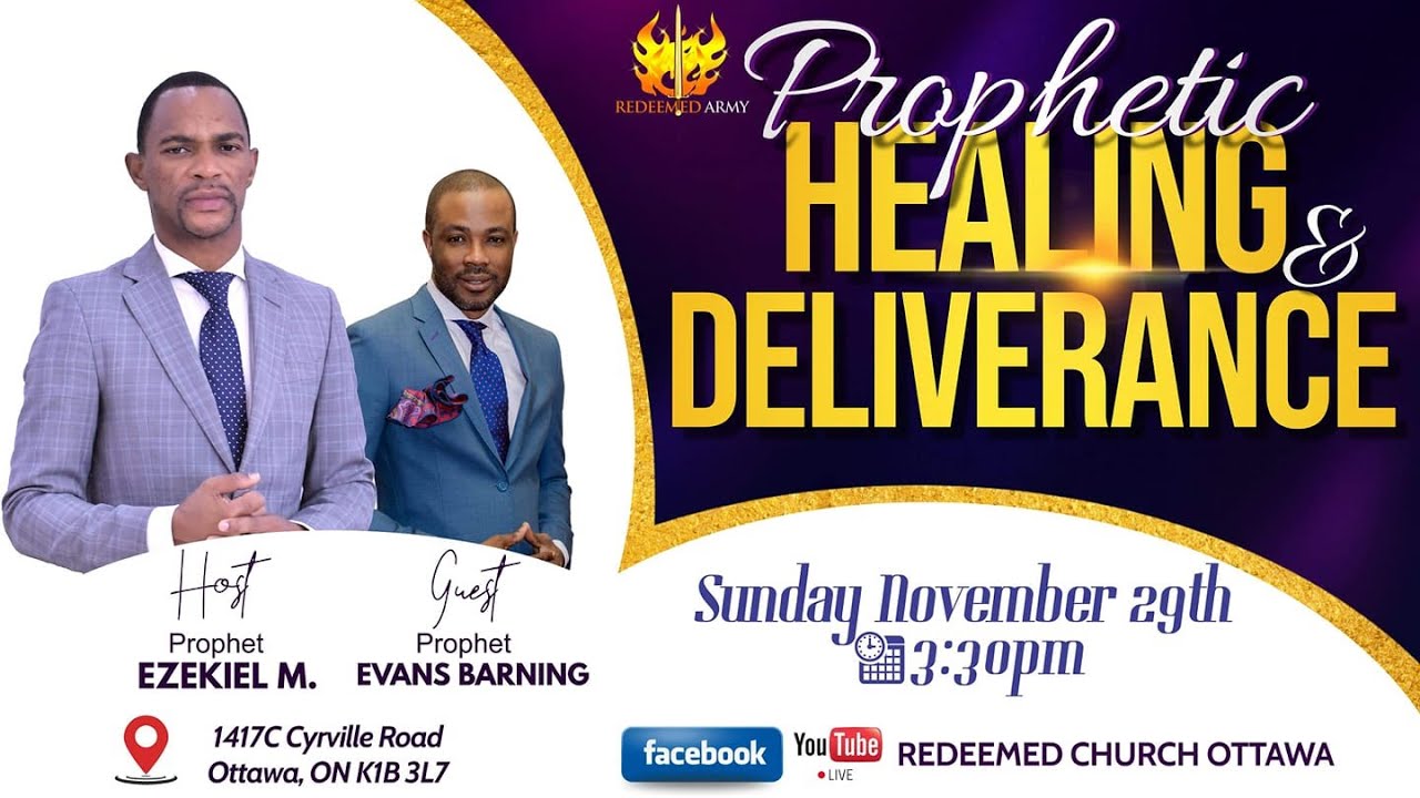 PROPHET EVANS BARNING : PROPHETIC HEALING AND DELIVERANCE - YouTube