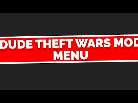 MOD MENU DUDE Theft WARSI @chadnormous - YouTube
