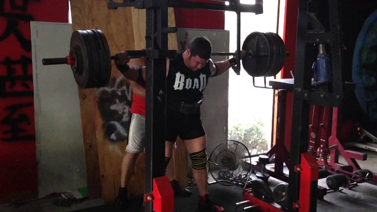 540 Pound Squat - YouTube