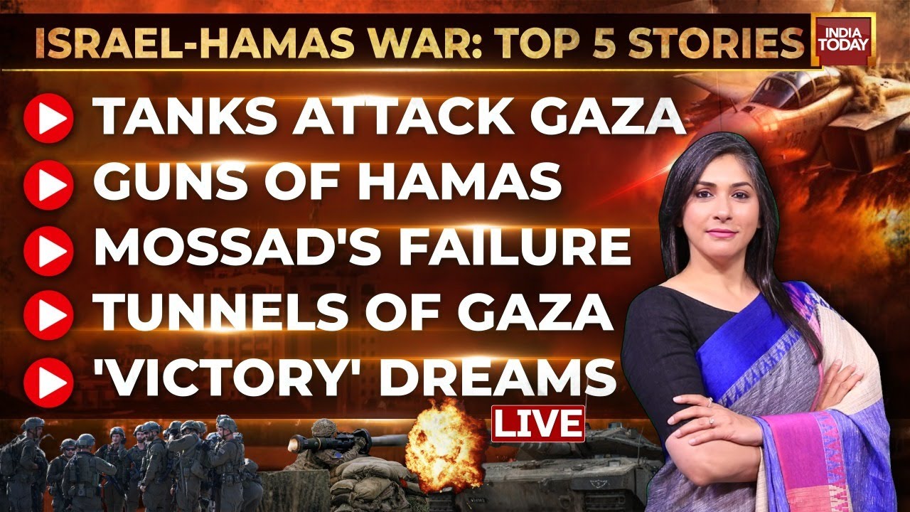 Israel Palestine War LIVE Coverage: Top 5 Stories On Israel War ...