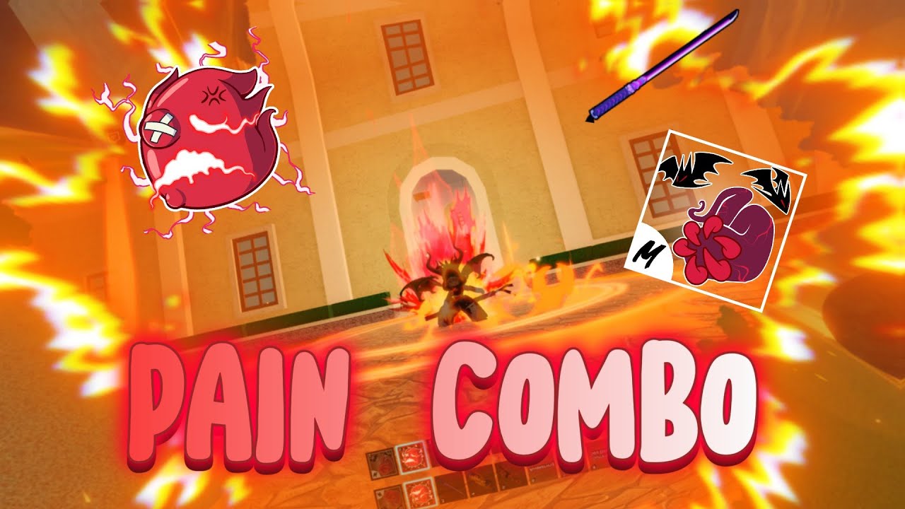 BEST PAIN FRUIT COMBO WITH SANGUINE ... | Blox Fruits - YouTube