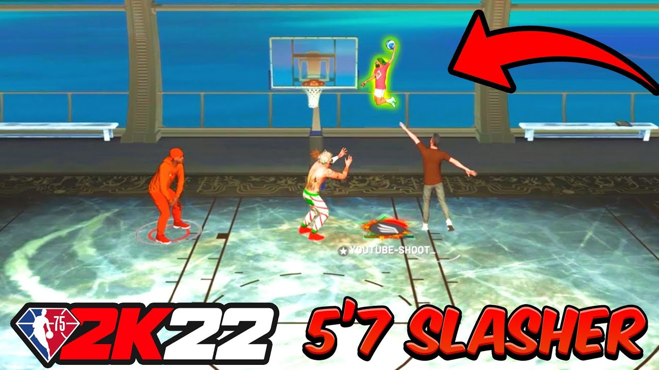 A 5'7 SLASHER WITH EVERY BADGE HOF IS AMAZING in NBA 2K22 !!! MOST FUN ...