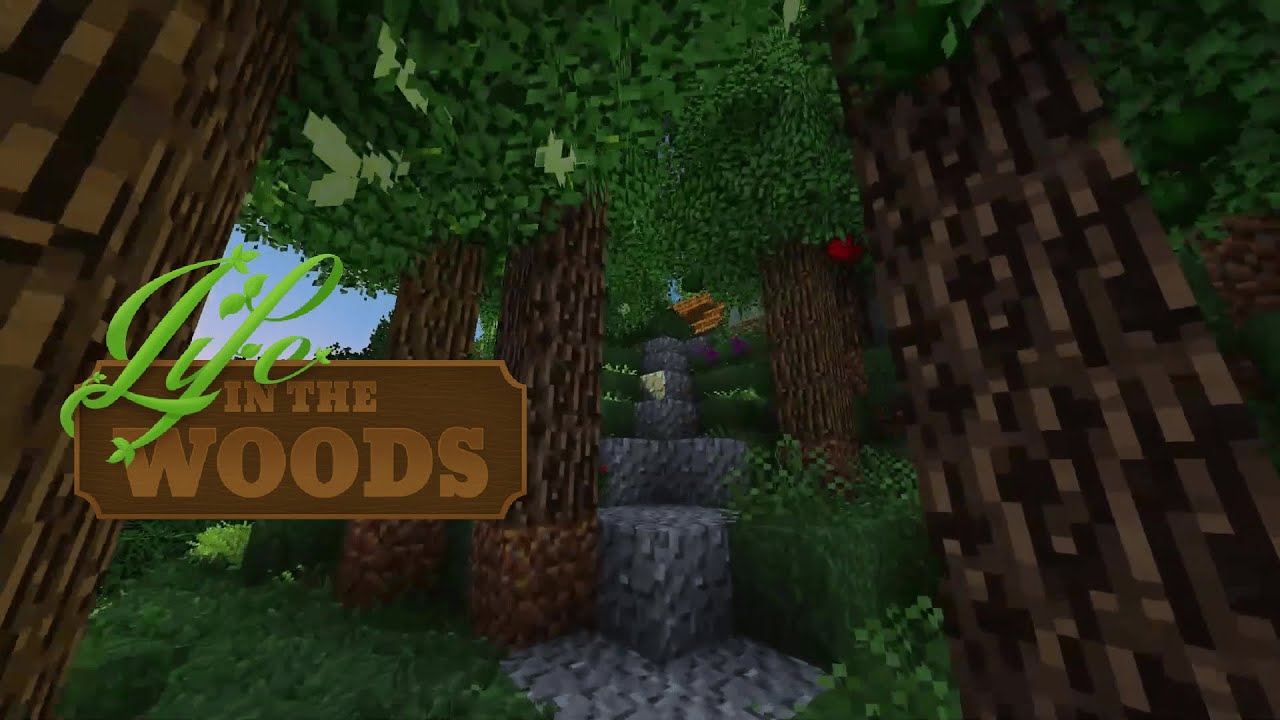Life In The Woods #224 - Creating The Orchard - Minecraft Let's Play ...