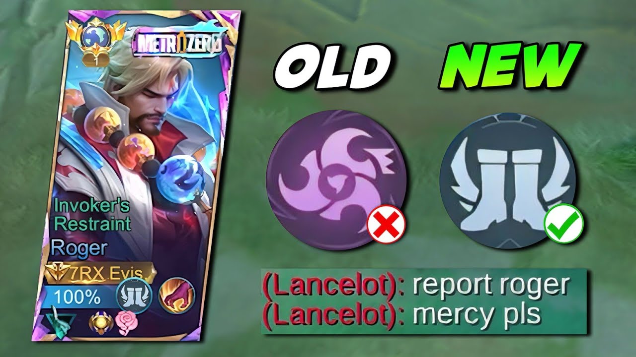 ONLY 1% OF ROGER USERS KNOW THIS EMBLEM ON RANK GAME | ROGER BEST BUILD ...
