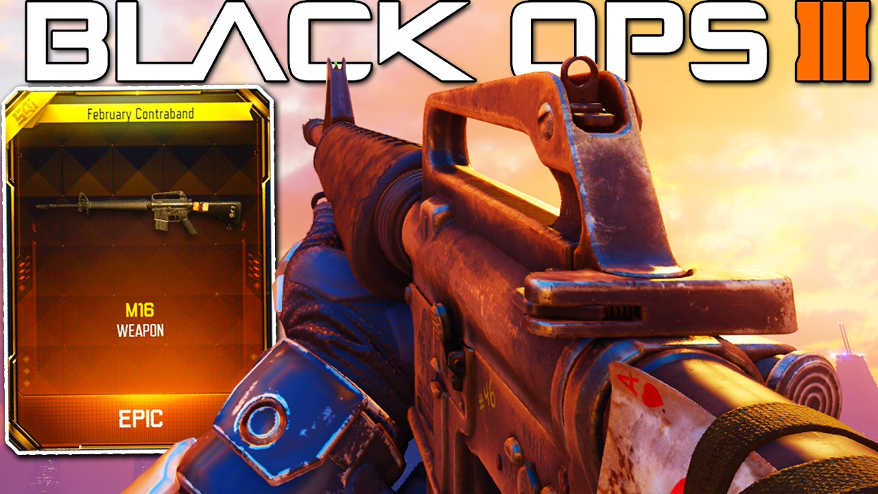 NEW "M16 GAMEPLAY" in Black Ops 3! (NEW DLC WEAPONS) - YouTube