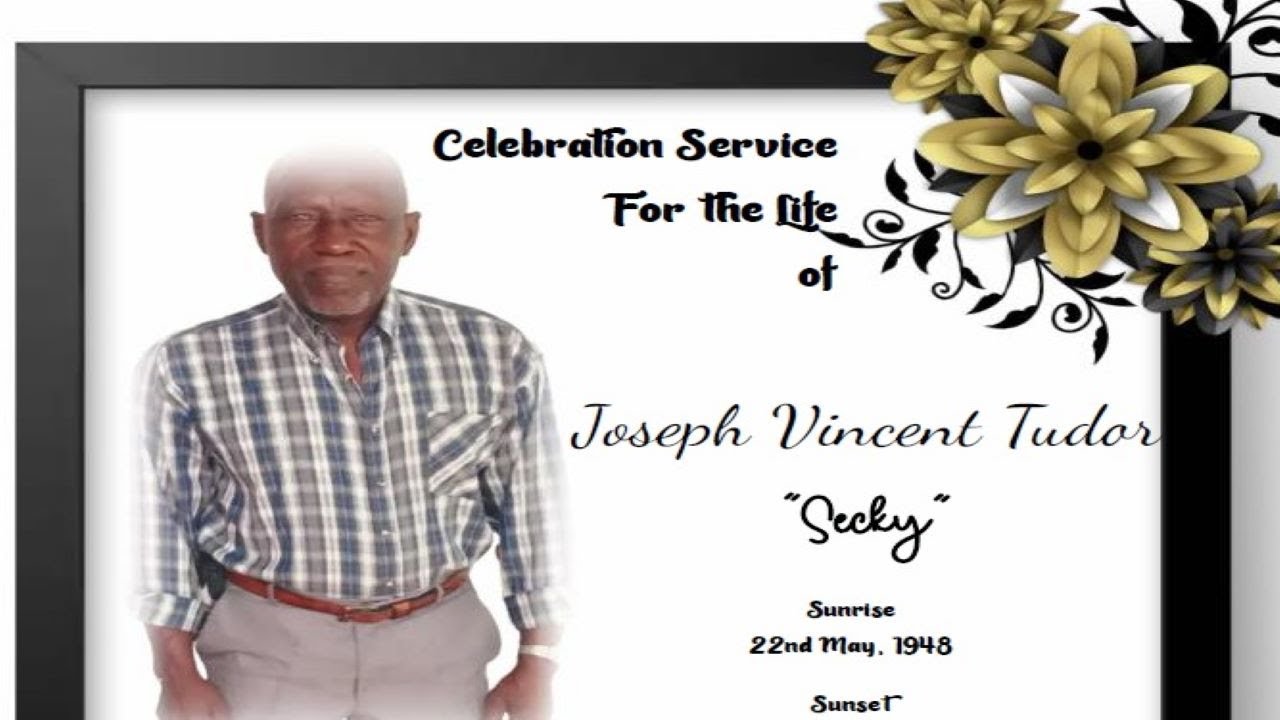 Celebrating the life of Joseph Vincent Tudor aka "Secky" LIVE! - YouTube